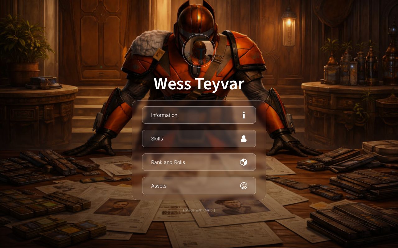 Wess Teyvar (Imperial Equinox)